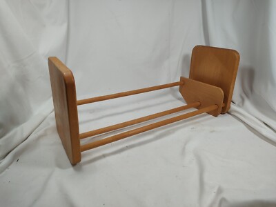 Napa Valley Wooden CD Storage Rack Adjustable Slide Shelf CD Holder ...