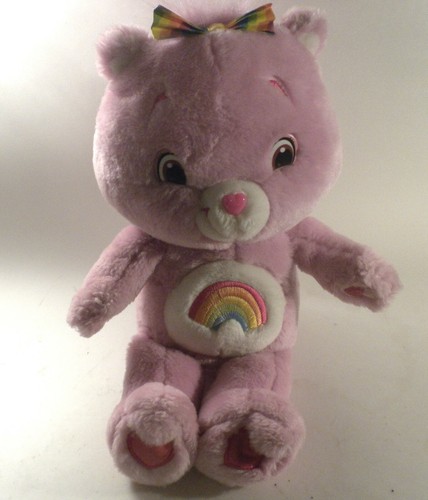 2007 Care Bears Talking Singing Interactive CHEER BEAR Plush 13 ...