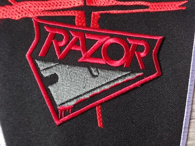 Razor Patch Shape Patch Thrash Metal Anvil | eBay