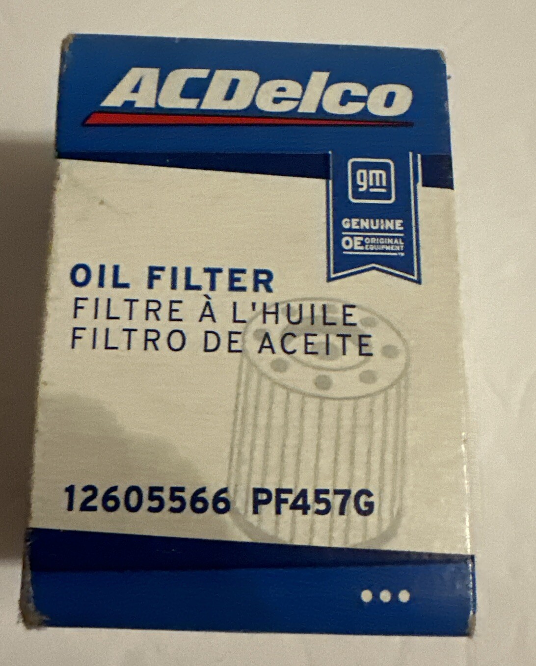 AC-Delco PF457G - cross reference oil filters | oilfilter ...