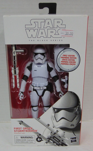 STAR WARS The Black Series First Edition White Box FIRST ORDER ...