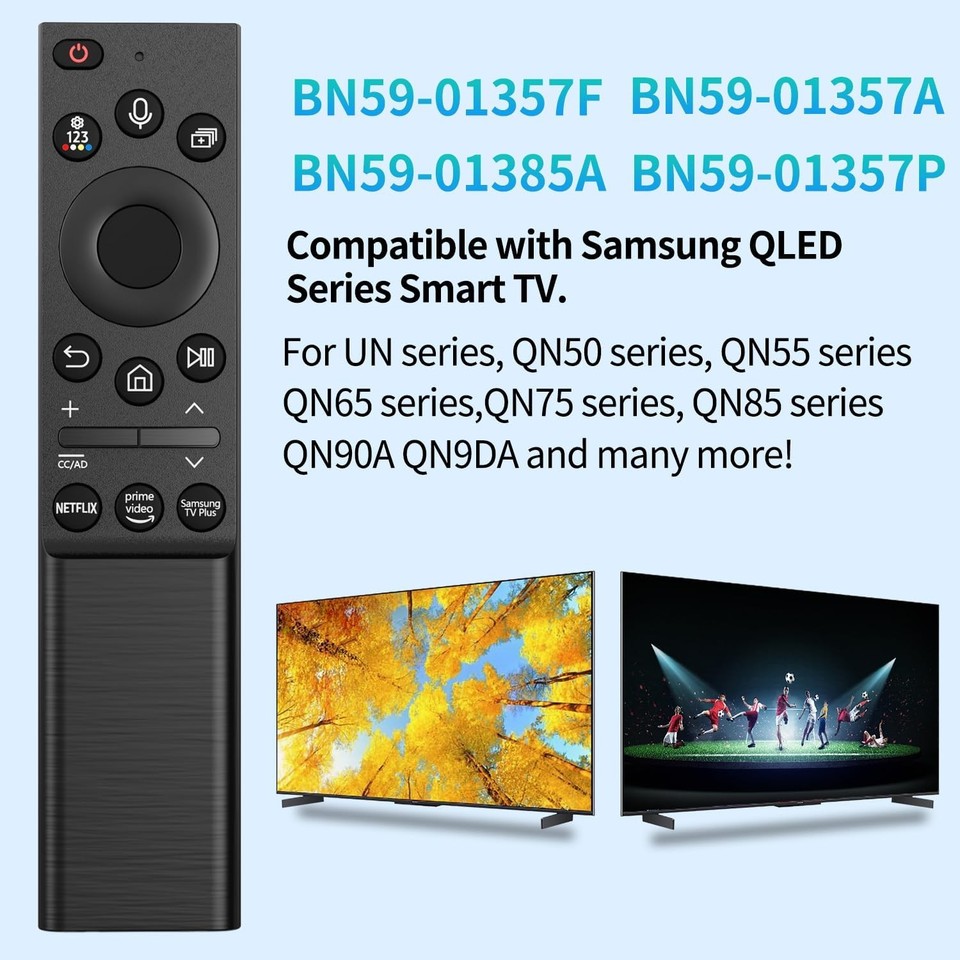 BN59-01357A Solar Voice Remote Control Replacement fit for Samsung ...