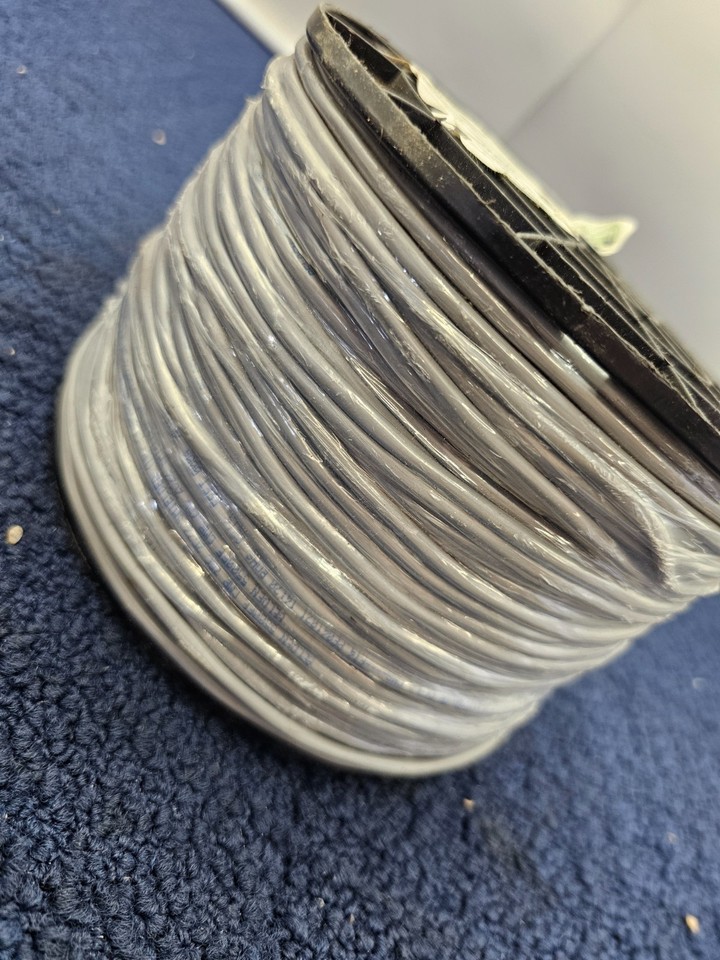 Belden 5500FE 2 Conductor Wire 22 AWG Grey 008 500Ft. Roll Beldfoil | eBay