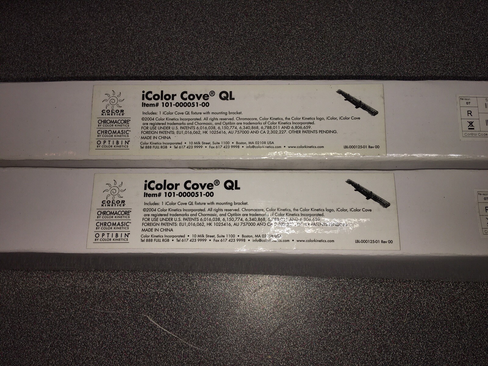 2 Color Kinetics 101-000051-00 iColor Cove QL Phillips for sale online ...