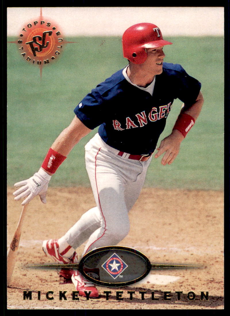 1995 Stadium Club Mickey Tettleton Texas Rangers #540 | eBay