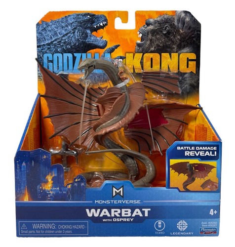2020 GODZILLA VS. KONG Playmates WARBAT with OSPREY 6" Action Figure ...