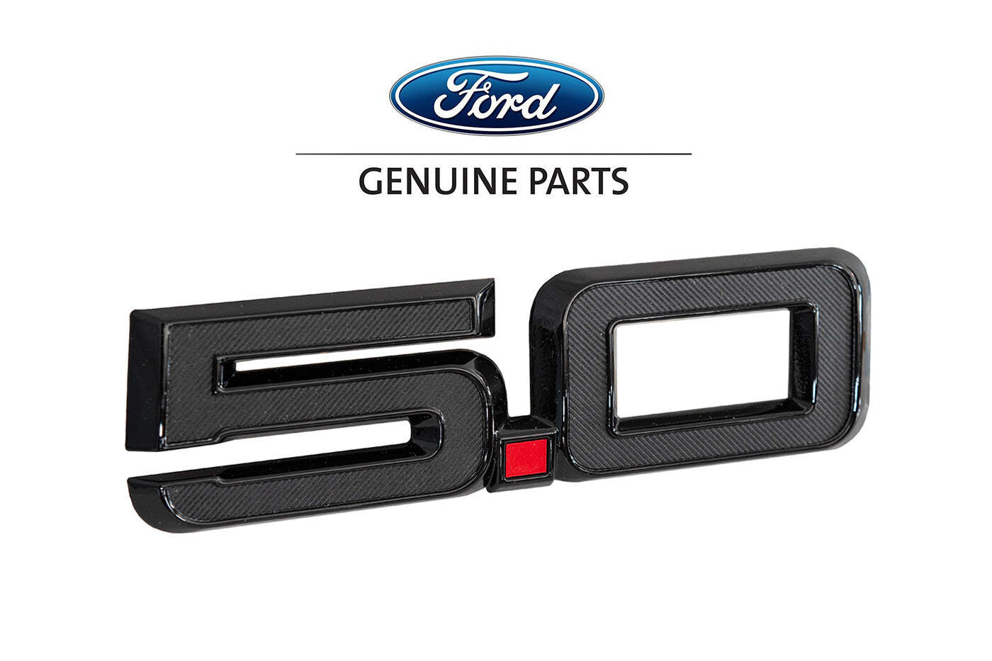 2024 Ford Mustang GT OEM PR3Z-16228-C 5.0 Black 5.5" Fender Side Emblem ...