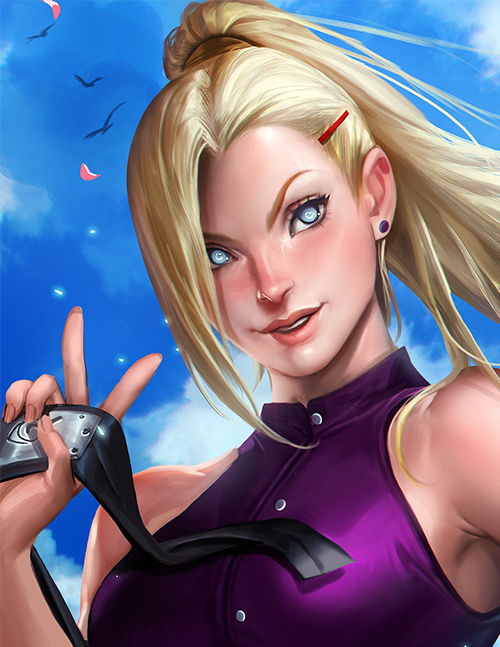 Ino Yamanaka #48 Photo Print - Naruto Anime Art Statue Figure | eBay