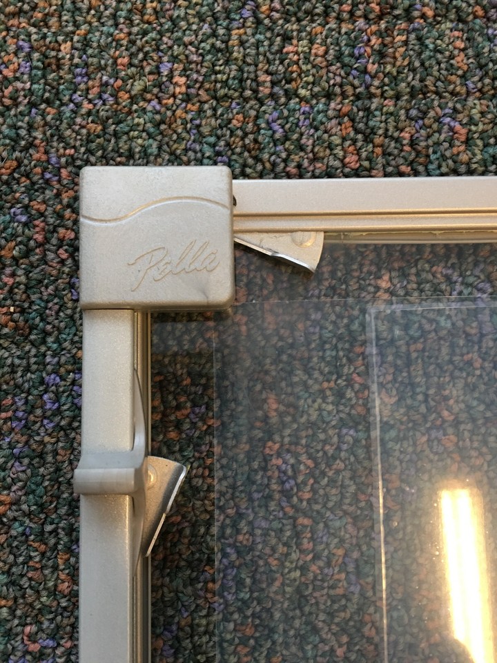 Genuine Pella Replacement Double Glazing Panel Insert w/ shade handle ...