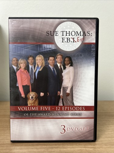 SUE THOMAS: F.B.I./EYE~VOLUME FIVE (5)~2005 G/C 3 DISC DVD~DEANNE BRAY ...