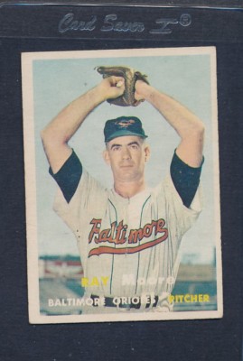 1957 Topps #106 Ray Moore Orioles VG/EX *1201 | eBay