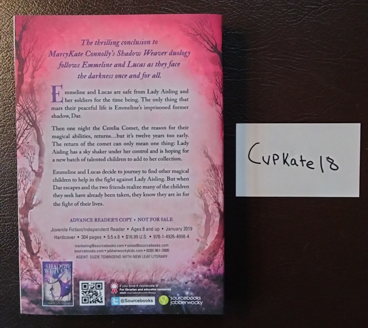 Comet Rising Shadow Weaver Book 2 by MarcyKate Connolly 1/19 Paperback ...