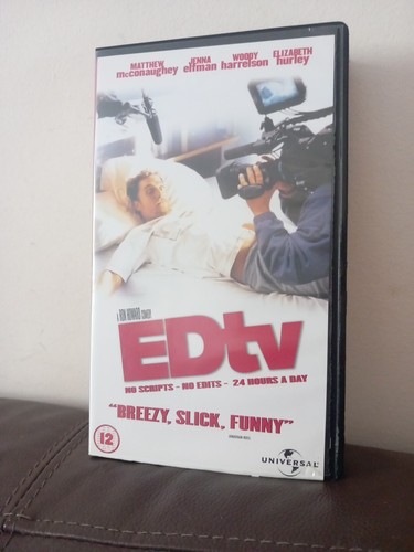 EDtv - Matthew McConaughey - Woody Harrelson - PAL VHS Video Tape 902 ...