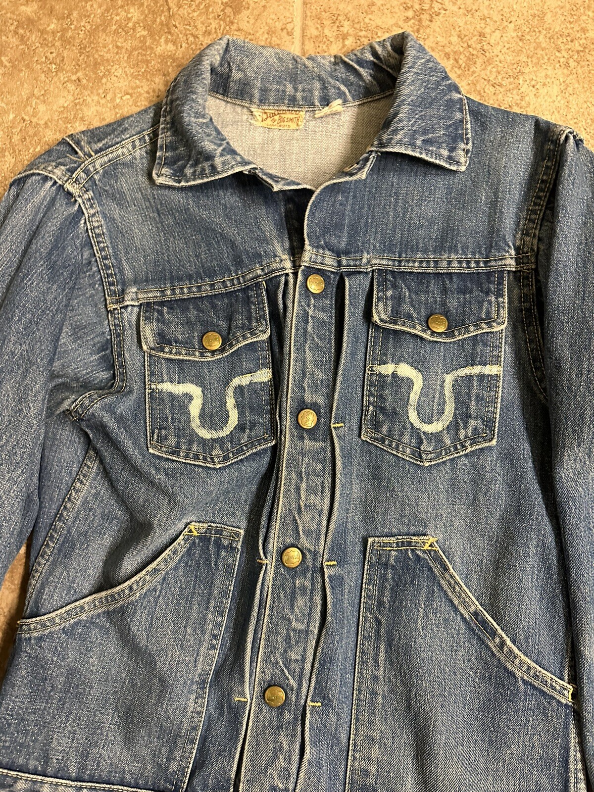 VINTAGE Big Smith Buckaroo Denim Jacket- Women’s Small - Gem