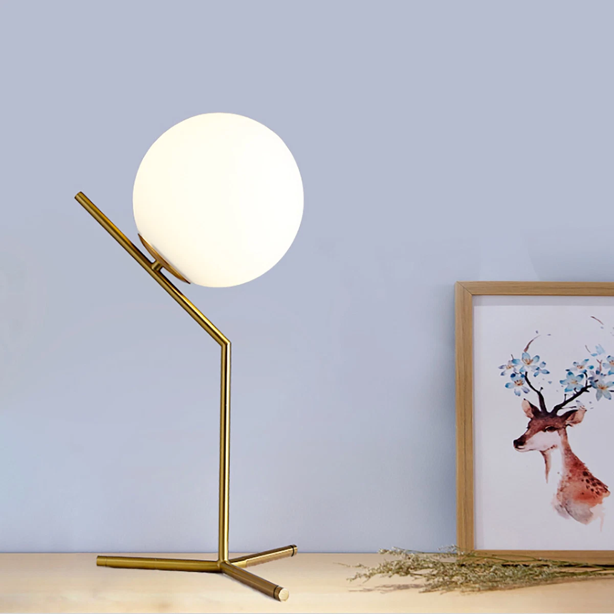 Sphere Stem Table Lamp Modern Light Fixtures West Elm, 50% OFF