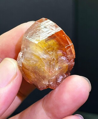28.5g Natural Rare Red Yellow Phantom Calcite Mineral Specimen/China | eBay