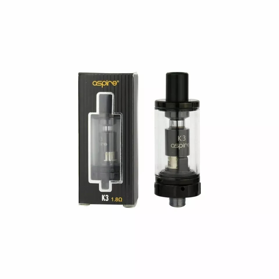 Aspire K3 Tank With Nautilus 1.8/1.6/0.7 ohm Coil Fitted TPD Authentic ...