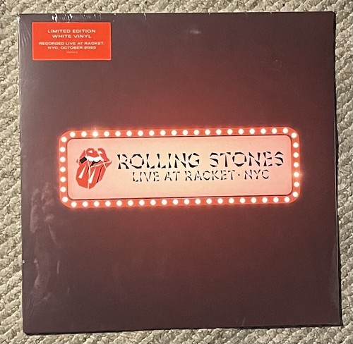Rolling Stones Live At Racket NYC WHITE VINYL RSD Record Store Day ...