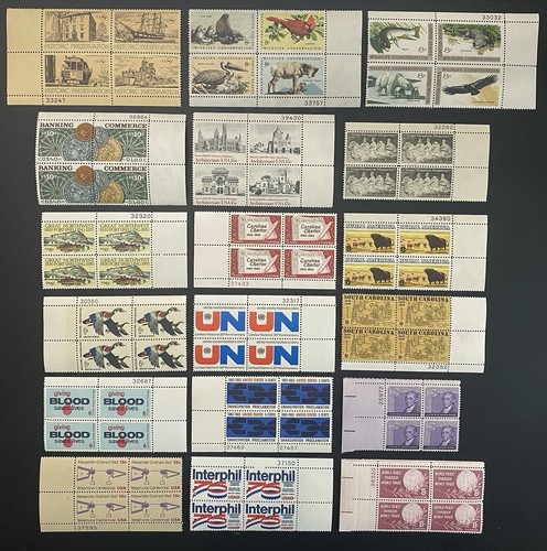 US Stamp Lot, Plate Blocks | eBay