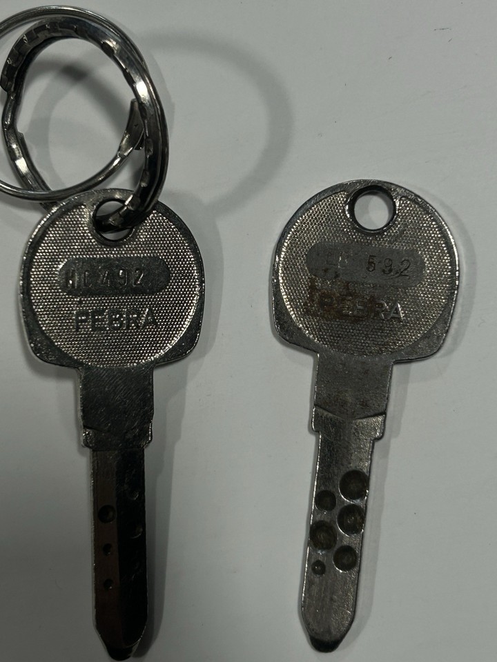 BMW Key - Original PEBRA Precut- BMW New Six 1968-77 - Vintage Key | eBay