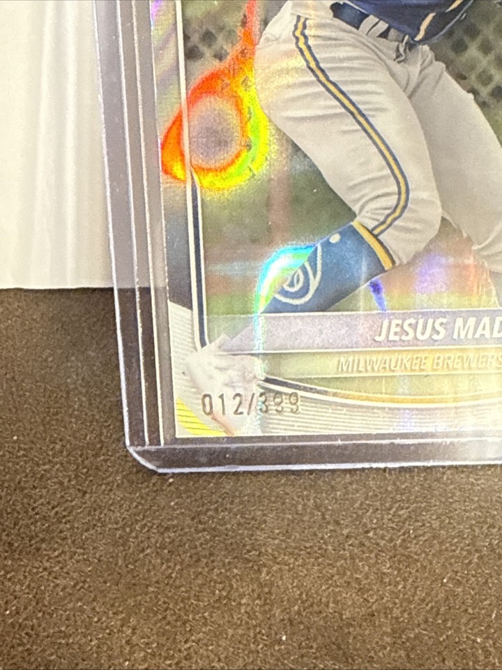 2025 Bowman Chrome Lava Refractor - Jesus Made 12/399 Number Match | eBay