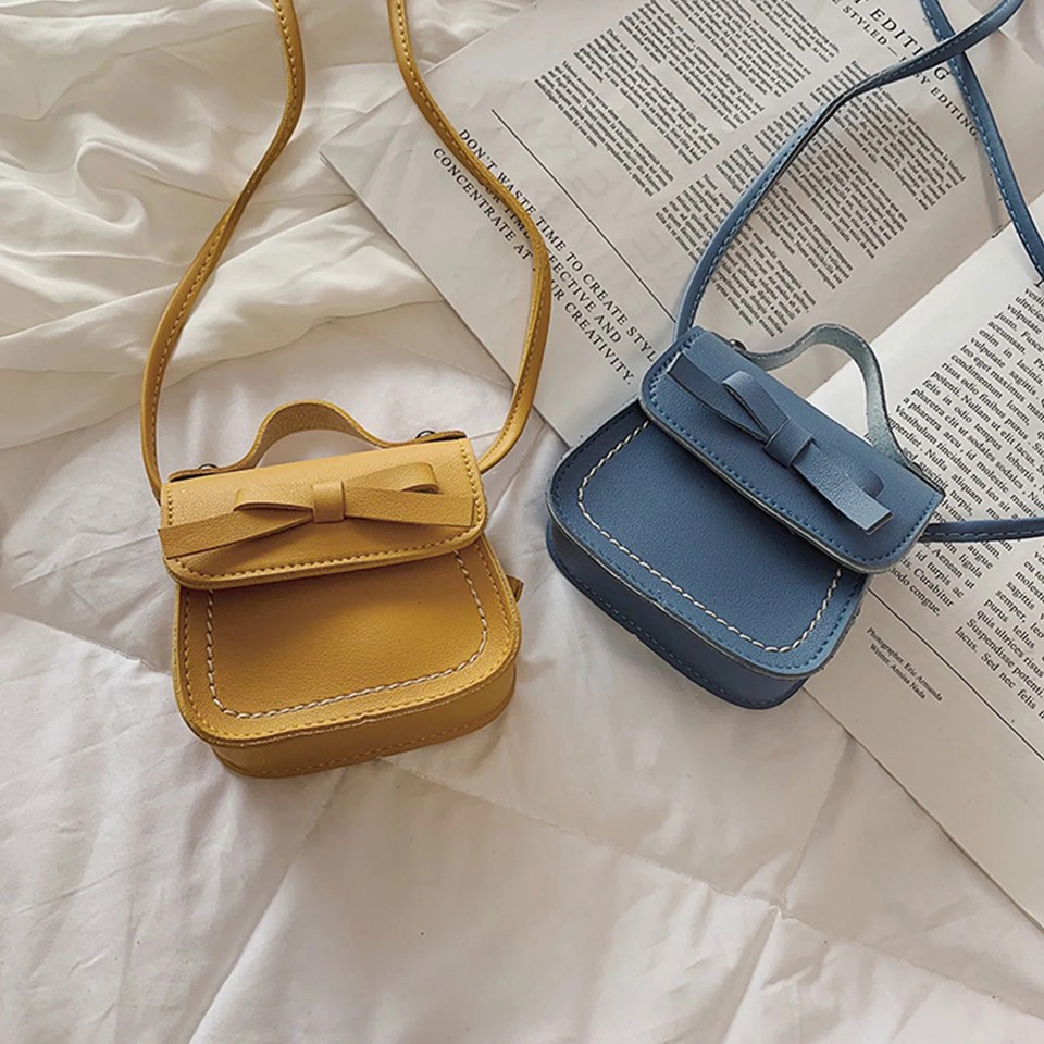 Cute Leather Girl Messenger Bags Sweet Cool Style Matching Shoulder Bag ...