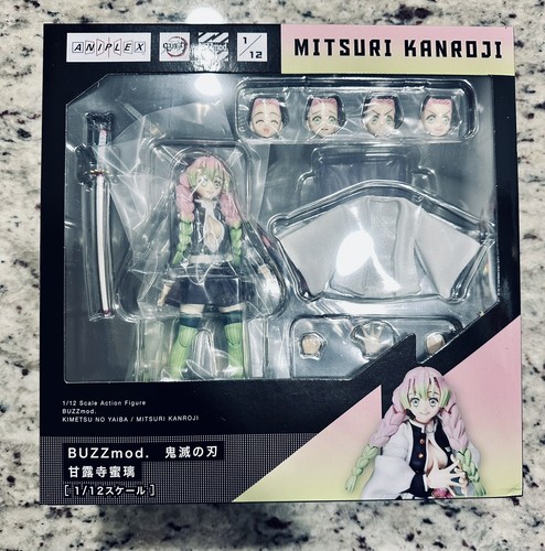 BUZZmod. Mitsuri Kanroji 1/12 Action Figure Demon Slayer Kimetsu no ...