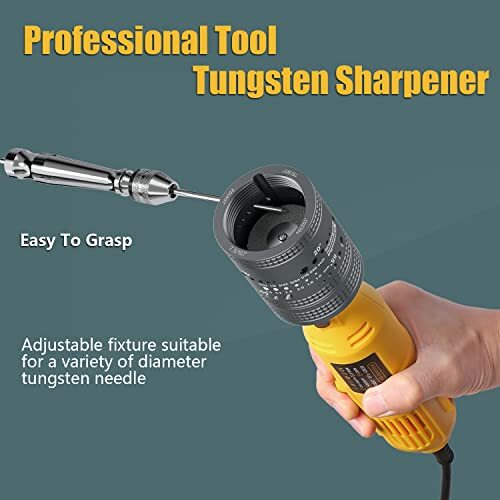 Tungsten Electrode Grinder For TIG welding, 6 Sizes 10 Angles, TIG ...