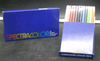 New NOS Faber Castell SPECTRACOLOR by Venus 12 pc color pencil set ...