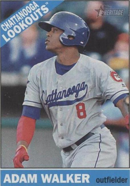 2015 Topps Heritage Minor League Edition - Adam Walker #70 (RC) for ...