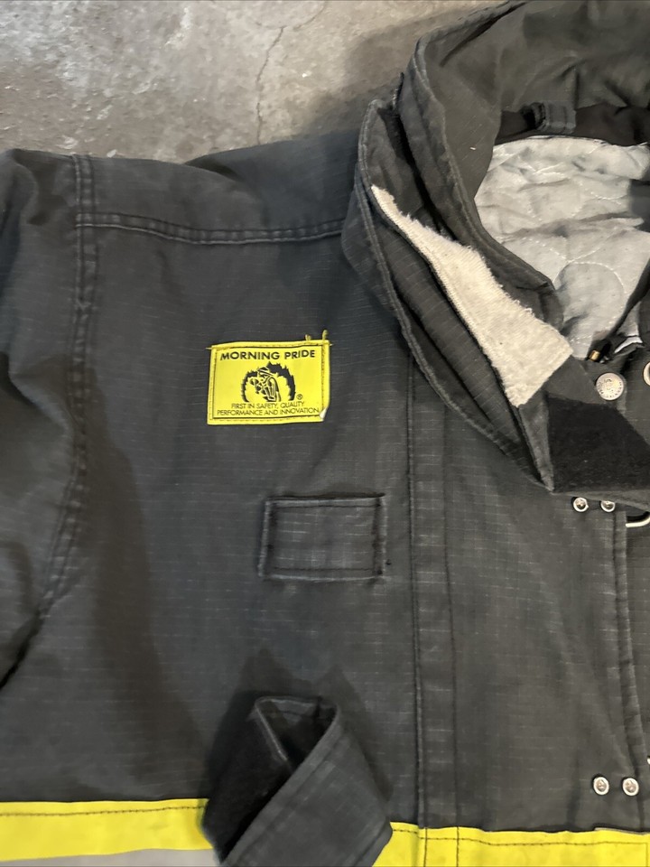 Morning Pride Bunker Jacket Turnout Gear Size 52 Old FDNY Style | eBay