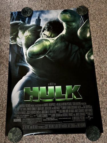 HULK - Orig 2003 D/S Movie Poster 27x40-ERIC BANA JENNIFER CONNELLY ...