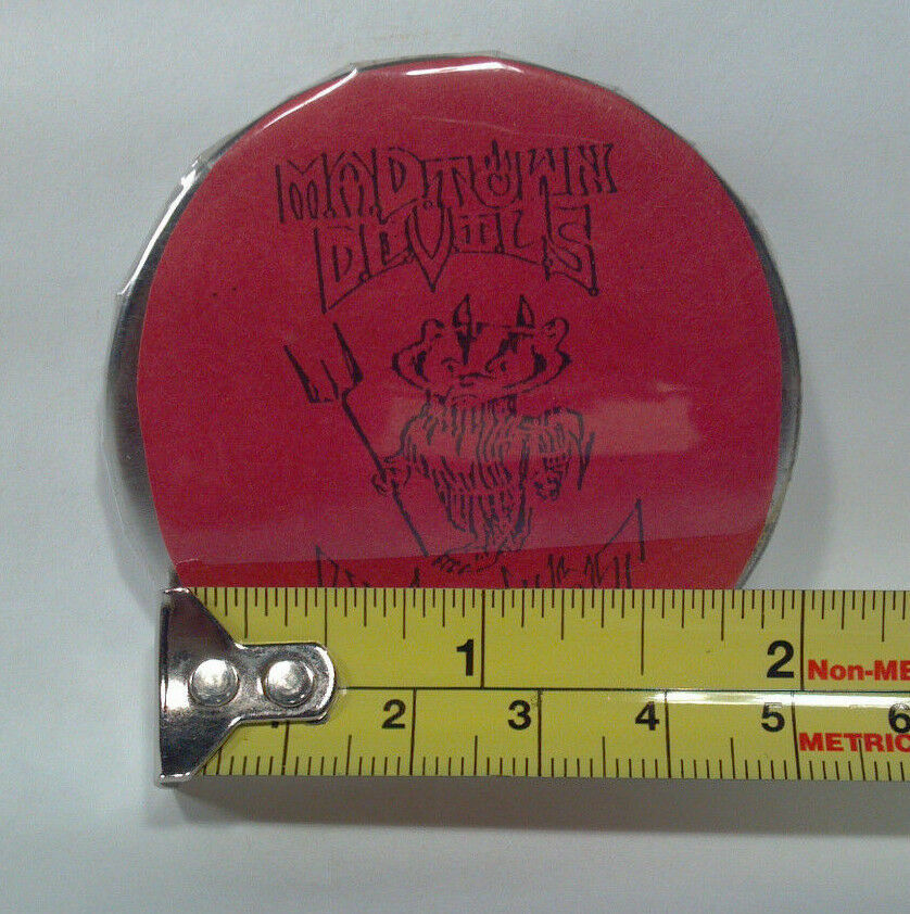 Vintage Madison Wisconsin Madtown Devils We're Hot Pin Sports Badge 2. ...
