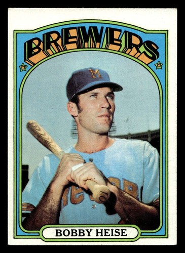 1972 Topps #402 Bob Heise Ex-Mint Brewers ID: 422240 | eBay