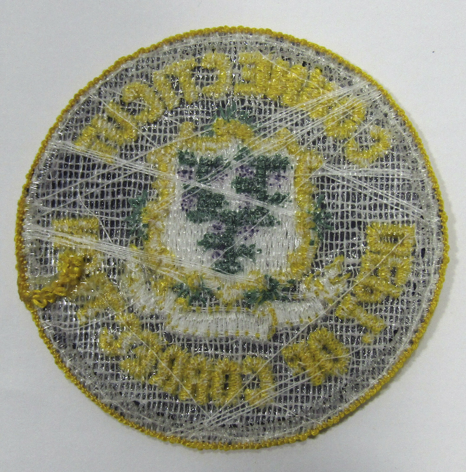 CONNECTICUT DEPT OF CORRECTION Iron or Sew-On Patch Embroidered Cloth 2 ...