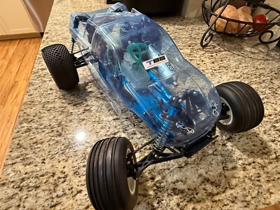 Beautiful, Restored Vintage Team Associated RC10GT Blue Chassis Roller ...