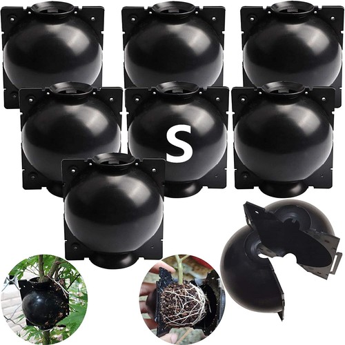 8PCS 8/12cm Plant Rooting Box Root Grafting Air Layering Pod High ...