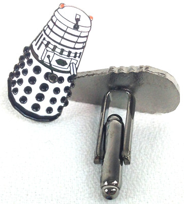 WHITE DALEKS - Doctor Who BBC TV Series - UK Imported Cufflinks | eBay