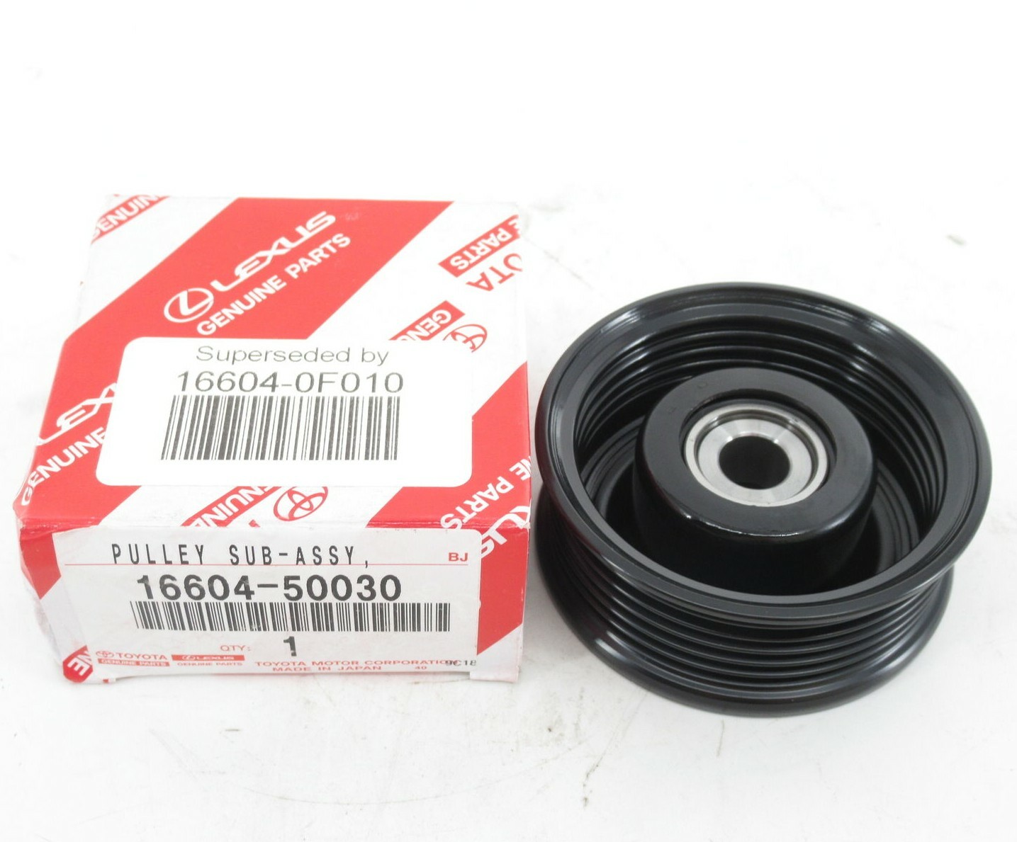 Genuine OEM Toyota Lexus 16604-0F010 Serpentine Drive Belt Tensioner ...