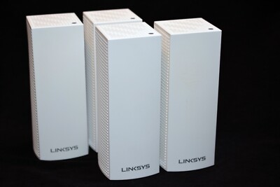 Linksys Velop Intelligent Mesh WiFi System Bundle WHW03 (4 Pack w ...