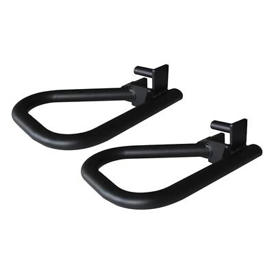 2Pcs Metal Dip Bar Attachments Fitness Equipment Training Dip Grip ...