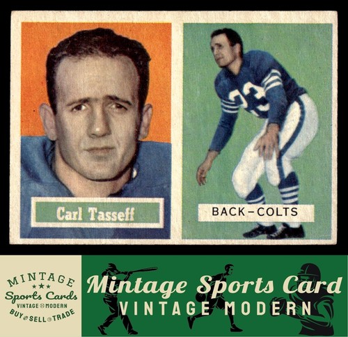 1957 Topps - Carl Taseff - #77 Baltimore Colts | eBay