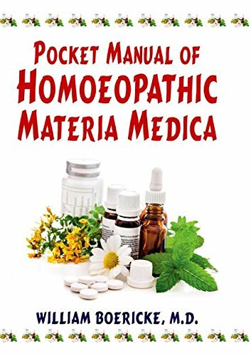 Pocket Manual of Homeopathic Materia Medica by William Boericke|Oscar E ...