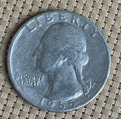 1965 No Mint Quarter ERROR on letters UN in word united | eBay