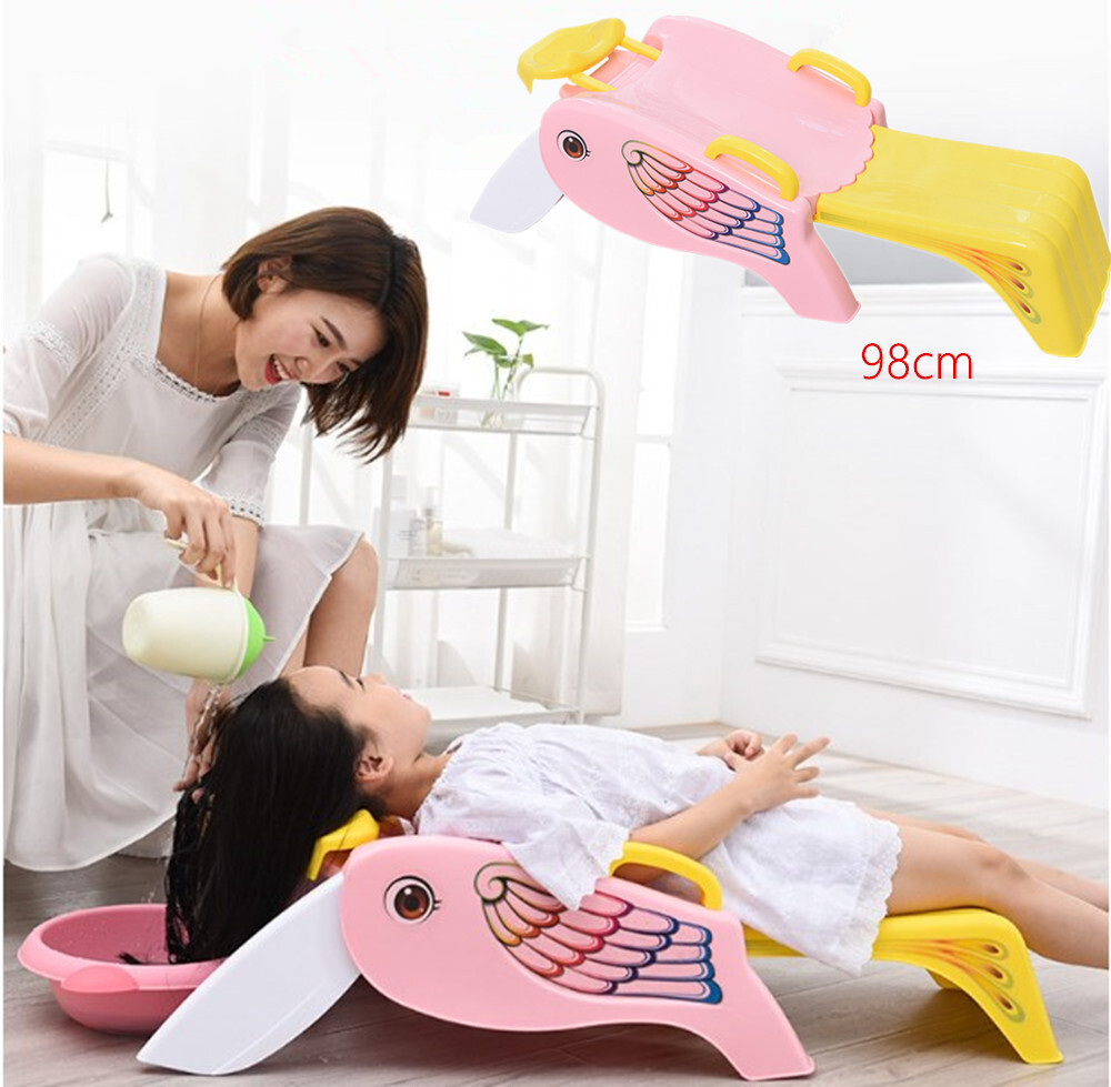 Kids Hair Washing Chair Toddler Head Hair Rinser Shampoo Chair Tear ...