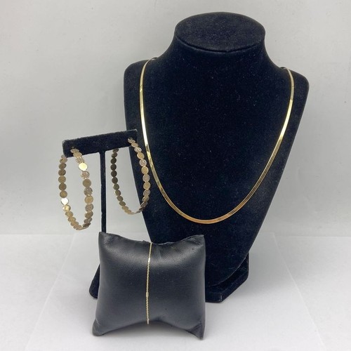 Sterling Silver Gold Tone Assorted Jewelry Bundle 3pcs 21.8g | eBay