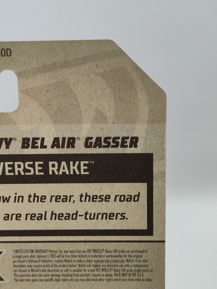 Hot Wheels 2021 HW Reverse Rake 55 Chevy Bel Air Gasser Great Card | eBay