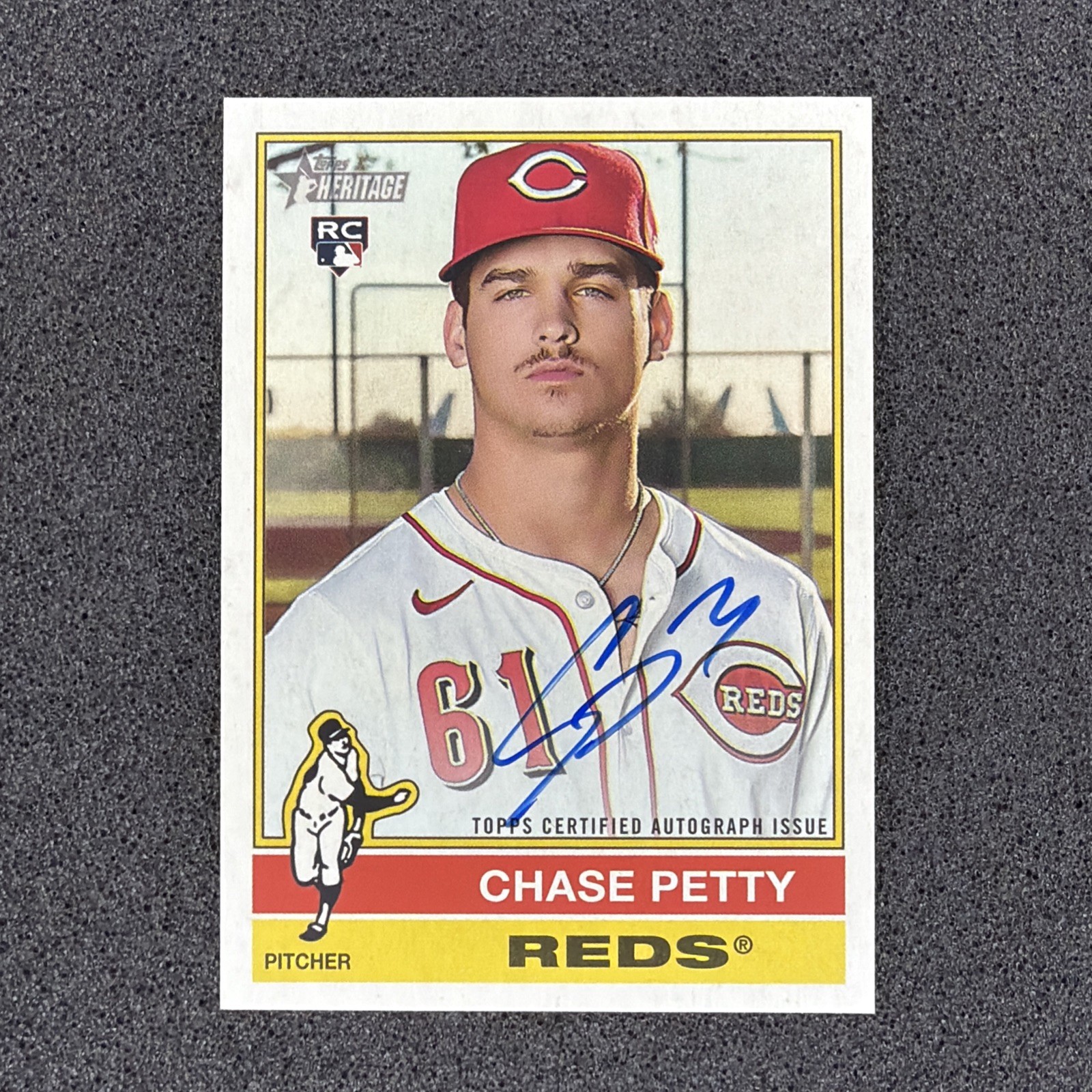 2025 Topps Heritage High Number - Real One Autographs Chase Petty #ROA ...