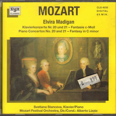 mozart - elvira madigan . zyx classic | eBay Australia