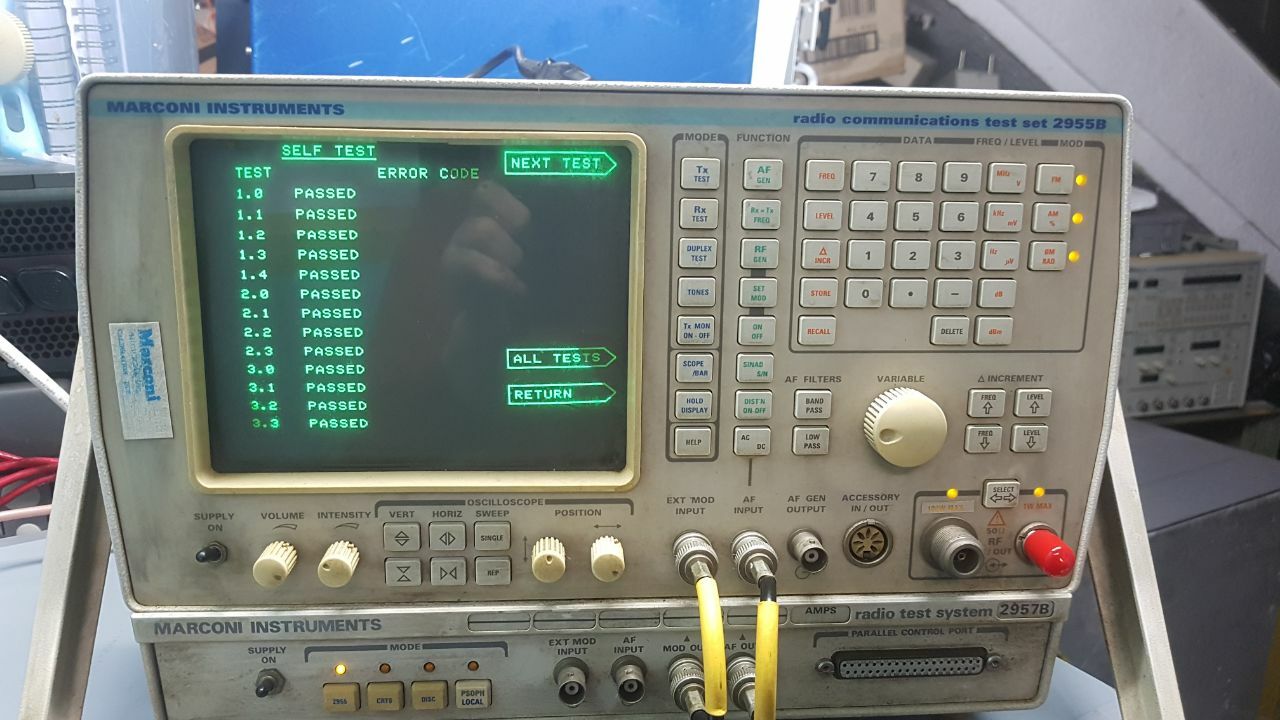 Marconi 2955B Radio Communications Test Set, Opt 06 | eBay